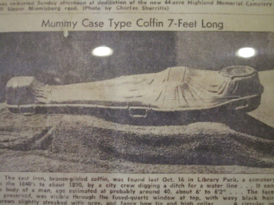 MYSTERY OF THE MIAMISBURG LIBRARY PARK CADAVER Miamisburg Ohio – Dave ...